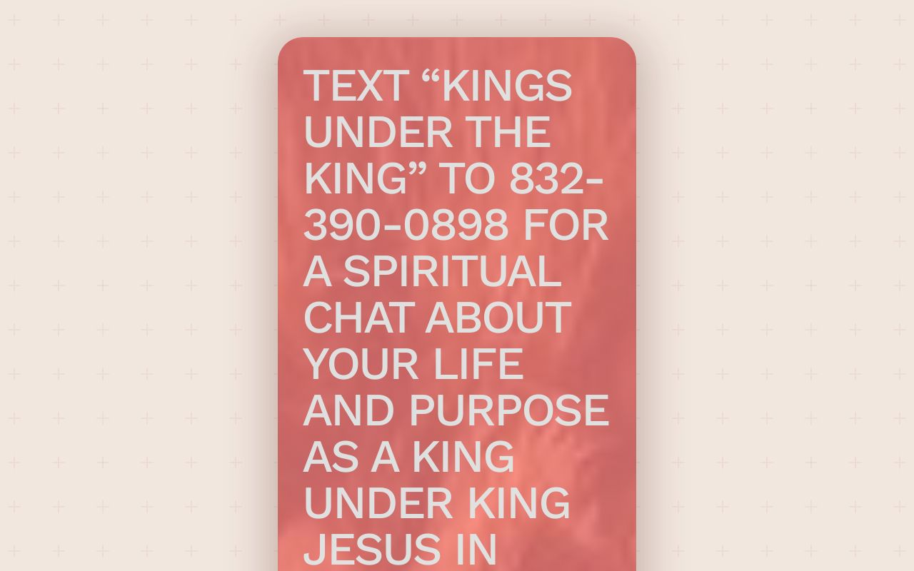 Kings Under The King